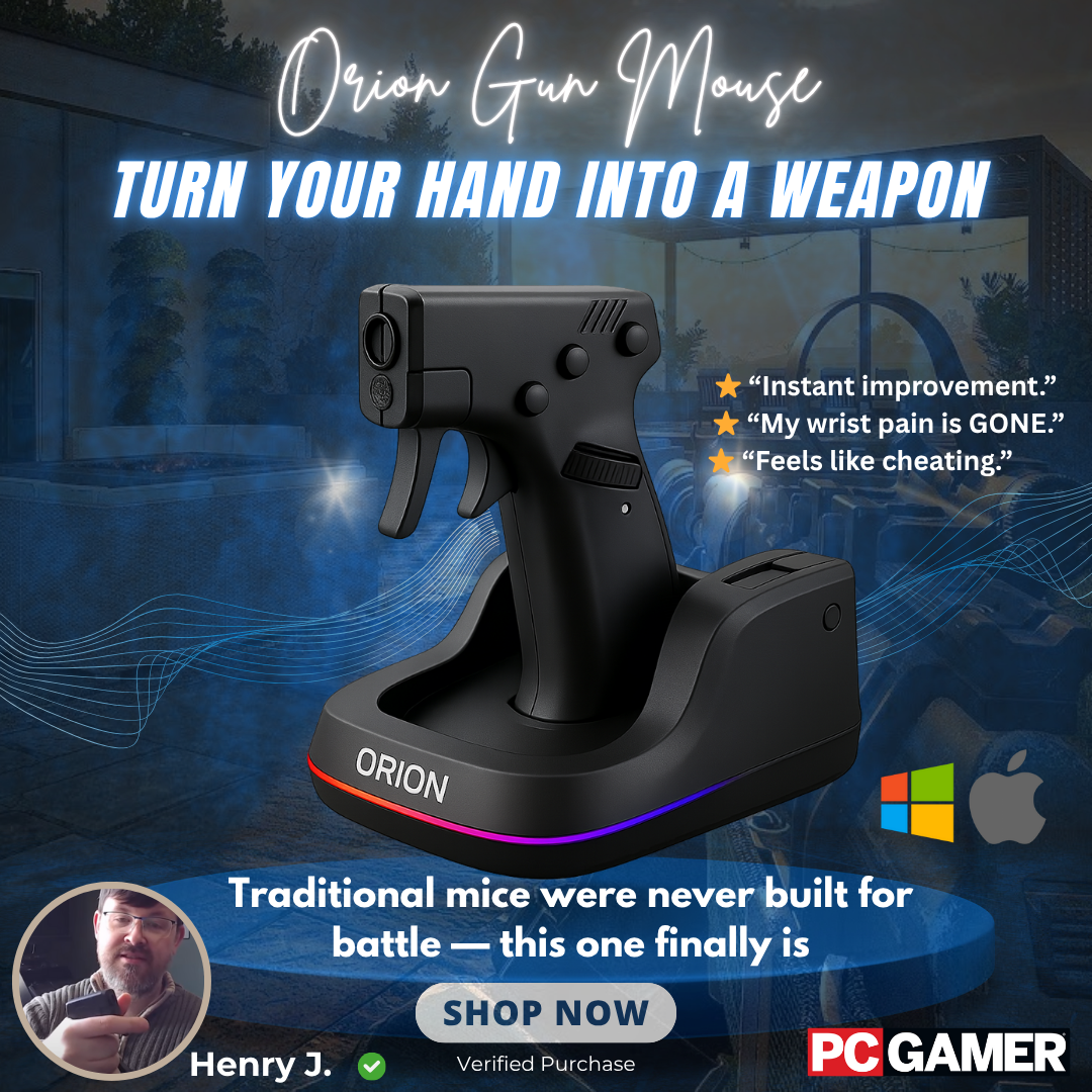 ORION GUN MOUSE™ – Glowkitti™